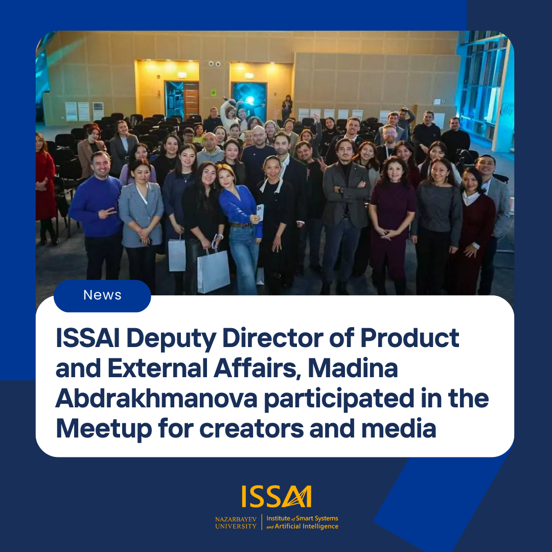 ISSAI - Institute of Smart Systems and Artificial Intelligence