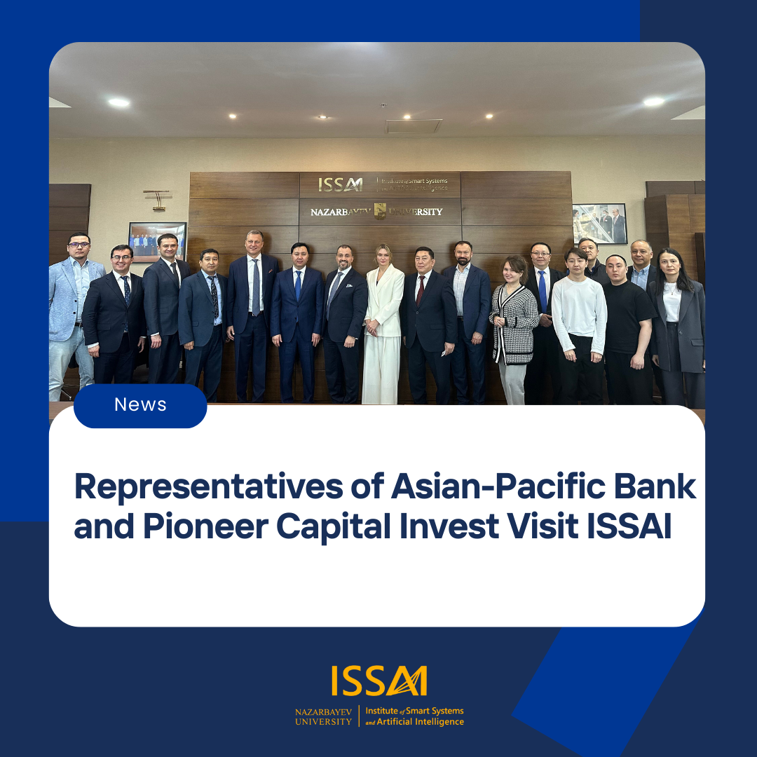 ISSAI - Institute of Smart Systems and Artificial Intelligence